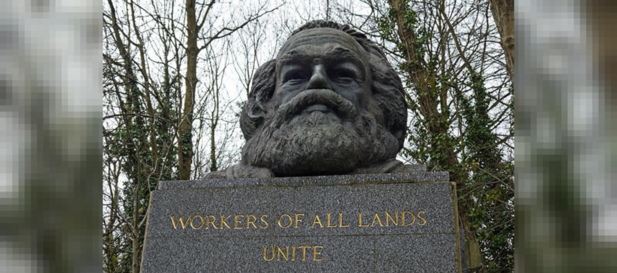 Karl Marx And Friedrich Engels Statue